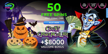 50 Free Spins - Count Cashtacular | Sloto Stars Casino